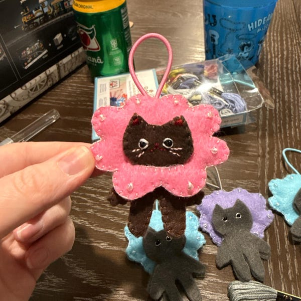Ferdinand the Felt Cat PDF Sewing Pattern | Beginner Friendly | Digital ...
