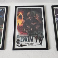 RESIDENT EVIL 2 REMAKE Game Poster Game Art Horror Game - Etsy Australia