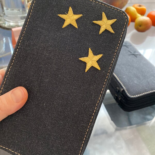 Gold Star Patches Embroidered Iron-on 1 25mm Across Repair/decorate ...