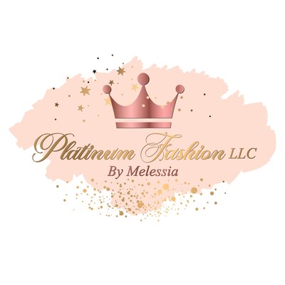 Crown Princess Rose Gold Sparkle Logo, Boutique Logo, Fashion Logo ...