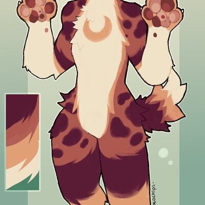 NEW VERSION Furry Anthro Puppy Base both Psd Files and Zip Files Only ...