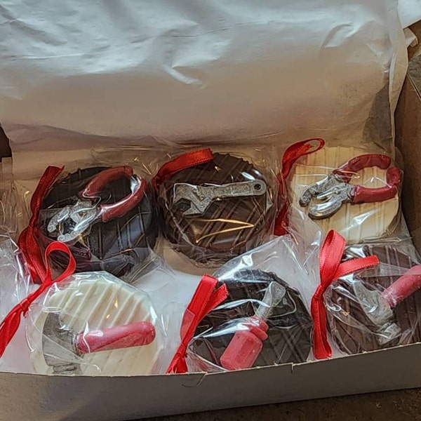 Tool Chocolate Covered Oreos(12)hammer Pliers Wrench Screw Driver Dad ...