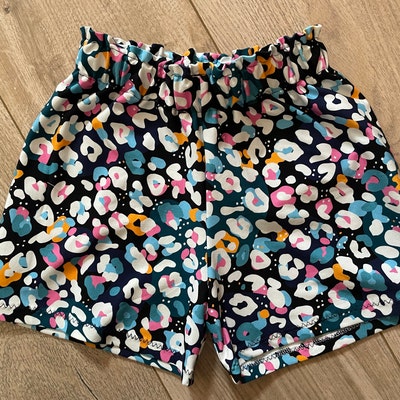 Paper Bag Shorts Pattern, Girl's Short Sewing Pattern, Kids Shorts ...