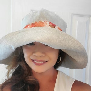 Linen Cap, Summer Cap, Women's Cap, Blue Linen Cap - Etsy