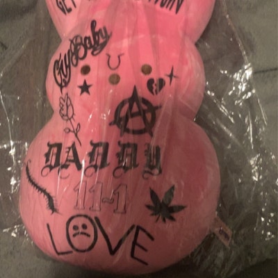 10/12 Ballerina & Fluffy Rainbow Lil Peep Tatted Plushies Please Read ...