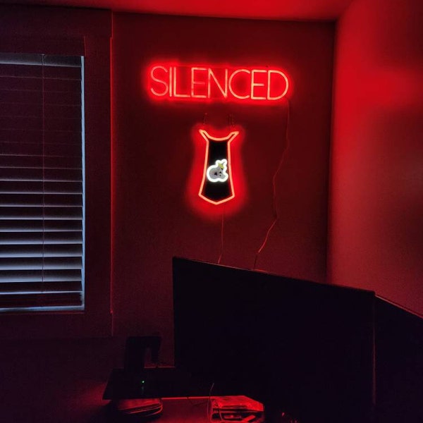 Runescape Twisted Bow LED Neon Sign | Old School Runescape Wall Art ...