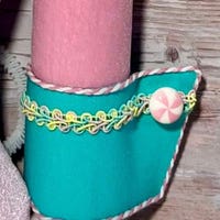 5 Yards Green Jumbo Rick Rack Trim, Mint Rick Rack, Jumbo Ric Rac, Rick ...