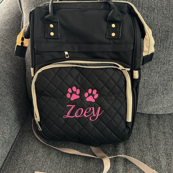 Personalized Pet Tote | Backpack | Pet Bag | Personalized Dog Bag ...