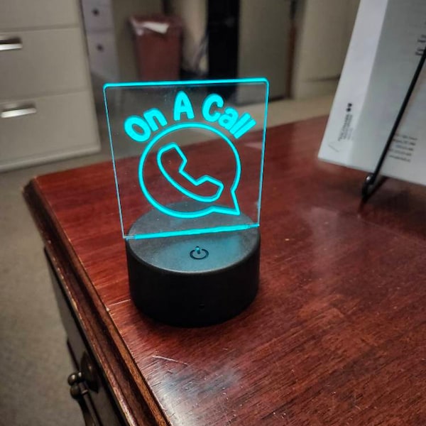 Do Not Disturb Remote Controlled LED Light, Night Light, Office Light ...