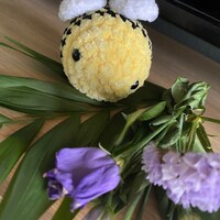 Stress bee / mini bee / crocheted / gift idea / stress ball - Etsy.de