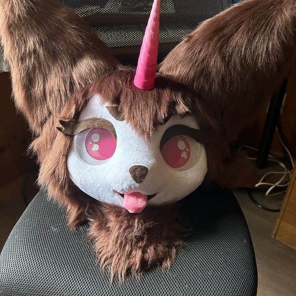 Cat Fursuit Head Blank - Etsy
