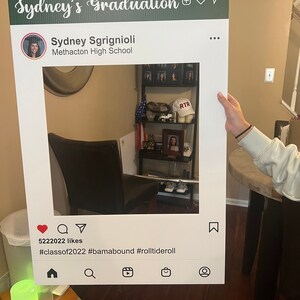 Personalized Selfie Frame Instagram Frame Printed Photo - Etsy