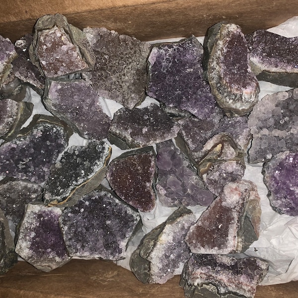 Wholesale Amethyst Cluster Box: 'B' Grade Lots Full of CRAZY CHEAP ...