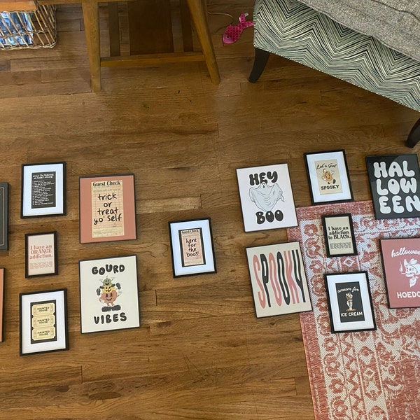 Halloween Prints | 20 HALLOWEEN PRINTABLES | Halloween Decor ...