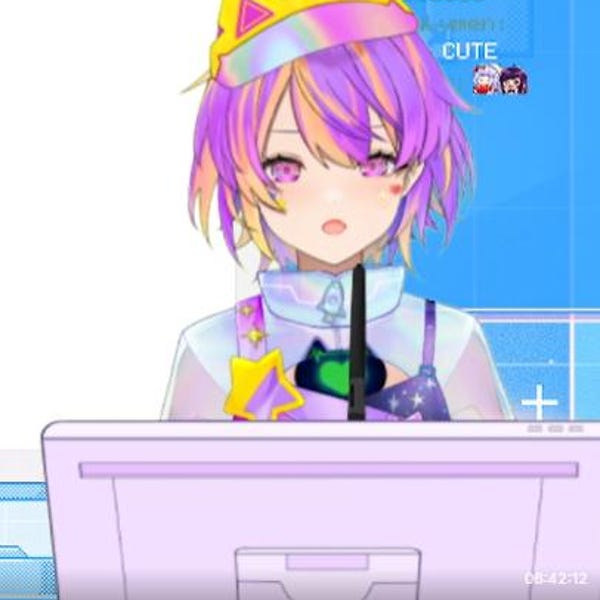 Vtuber Drawing Tablet Asset | Rigged Drawing Tablet Pen | Animated ...