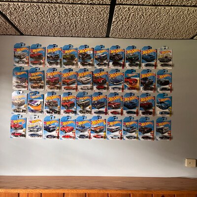 Hot Wheel Wall Mounts 50 Pack - Etsy