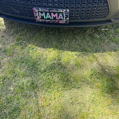 Mama License Plate, Front License Plate, Leopard License Plate, Mother ...