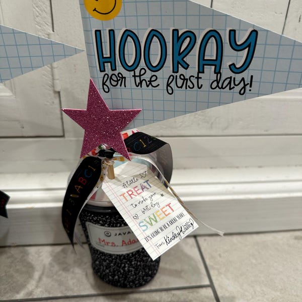 Chip Chip Hooray Happy First Day Chocolate Chip Cookie Tag, Printable ...