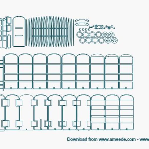 Laser Cut 3D Wooden Puzzle Loader Truck Toy Model Cdr Dxf Svg Ai Vector ...