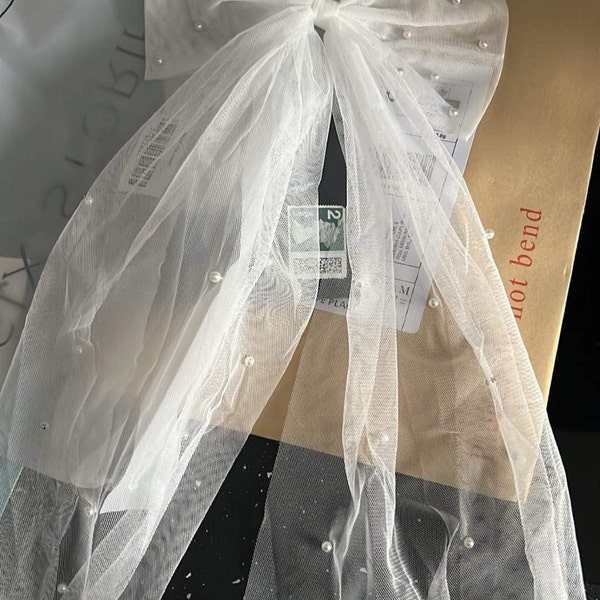 White Chiffon Sleeve Maxi Satin Robe, Night Robe, Getting Ready Outfit ...