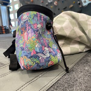 Mushroom Rock Climbing Chalk Bag - Etsy
