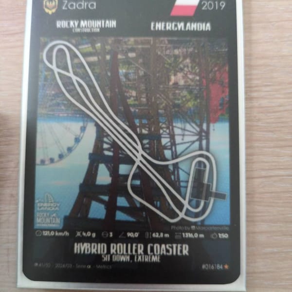 Taron - Phantasialand | Intamin: Rollercoaster Layout Popup Card - Etsy