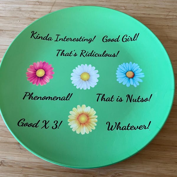 Farmhouse Goat Plate Farm Animals Plate Country Farm Plate Farmhouse ...