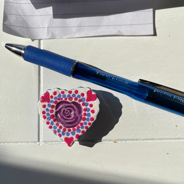 Decoupage Daisy Shell Ring Dish, Beach Decor, Shells, Decoupaged Shells ...