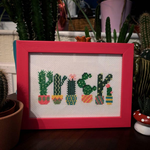 Cross Stitch Coaster, Clear Acrylic Coaster, Holds an 8cm Square Insert ...