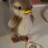 Miniature Plush Duck Realistic Bird Duckling Decoration Artist Duck ...