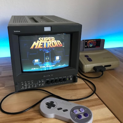 Sony PVM-14L5 14 Monitor Retro Gaming CRT 240p 480p 720p 1080i RGB - Etsy