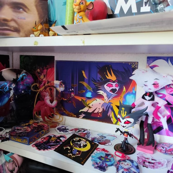 Loosers Acrylic Standee Hazbin Hotel Huskerdust Husk Angel Dust ...