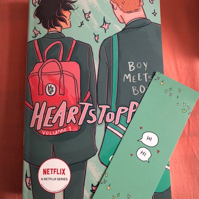 Heartstopper Bookmark - Etsy