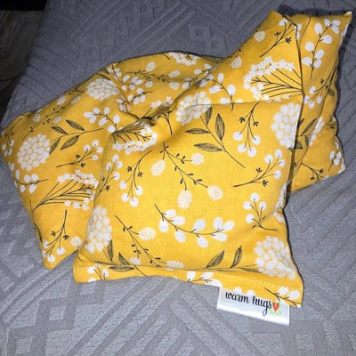 Flannel Corn Heating Pad 9 X 11, Corn Bag, Microwave Heat Pack, Hot ...