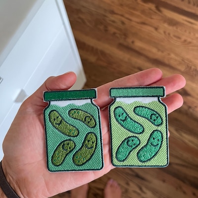 Pickle Jar Patch - Etsy