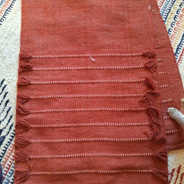 4x8 Feet Wool Jute Kilim Rug,vintage Area Rug Boho Decor Rug,handmade ...