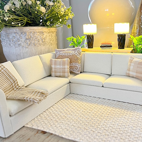 Dollhouse Miniature Area Rug 1:12 Scale, Miniature Carpet, Miniature ...