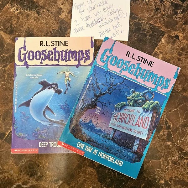 Good Condition! Goosebumps Books // Choose One // R.L. Stine ...