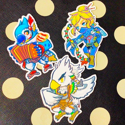 Chibi Revali Vinyl Sticker Legend of Zelda Breath of the Wild Age of ...