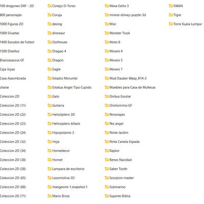 Mega Pack Laser Cut, 100,000 Vector, Dxf Files, 3d, 2D, Cnc, Laser Cut ...