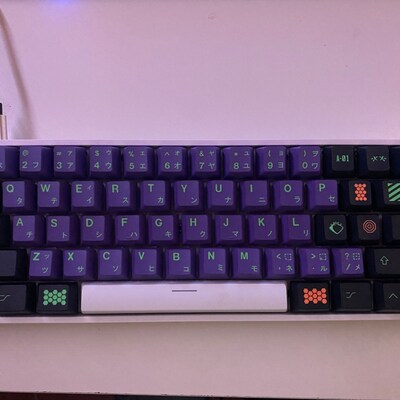 Unown Keycaps KCA Profile Keycaps Set PBT Material Keycaps for MX ...