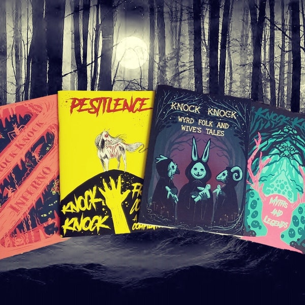 Knock Knock Horror Zine- Inferno Edition. Horror Comic, Art Zine ...