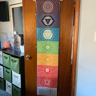 Chakra Tapestry, Wall Hanging, Wall Art, Home Deco, Seven Chakra ...