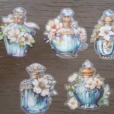 10 Pcs Victorian Vintage Window and Door Stickers, Green Window and ...