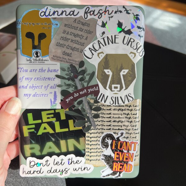 Fourth Wing Riders Codex Scroll Sticker | Officially Licensed | Bookish ...