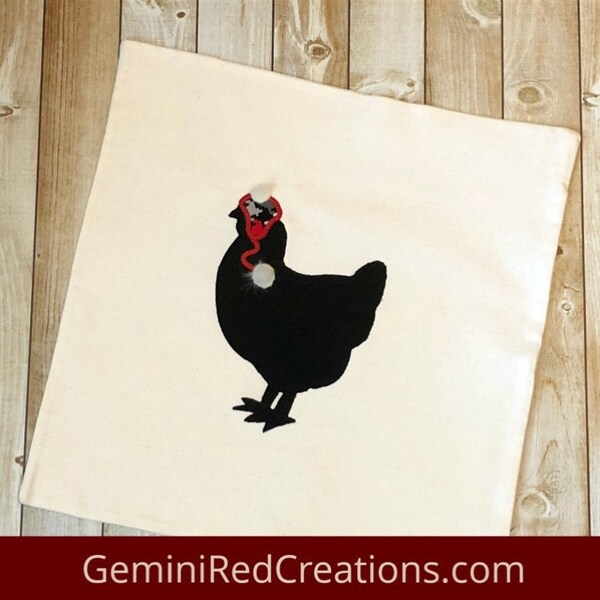 Applique and Embroidery Originals Digital Design - 189 Chicken ...