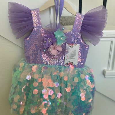 Mermaid Costume.mermaid Dress ,baby Girl Dress Special Occasion, First ...