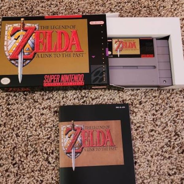 The Legend of Zelda Link to the Past | NTSC | Super Nintendo | SNES ...