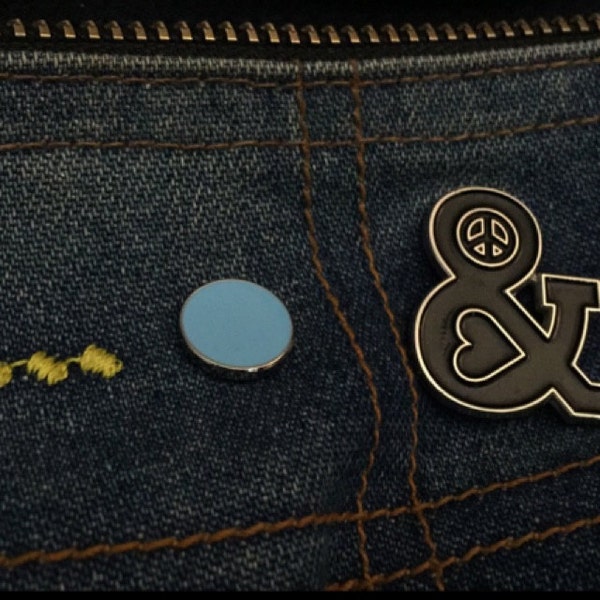 Pale Blue Dot - Enamel Lapel Pin - Etsy