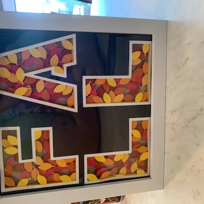 3D FALL SVG Fall Leaves Svg Shadow Box Svg for Cricut for Silhouette - Etsy